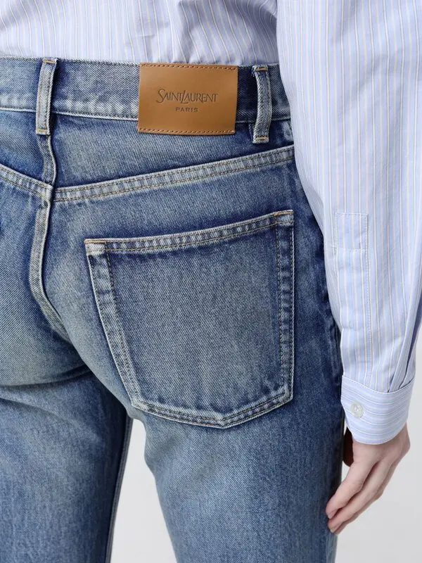Saint Laurent Slim Fit Denim Jeans