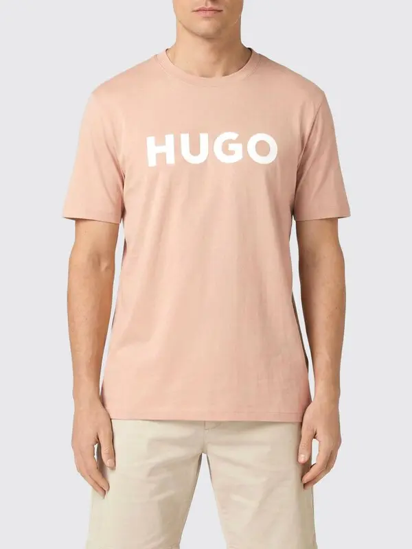 Hugo Cotton T-shirt With Logo