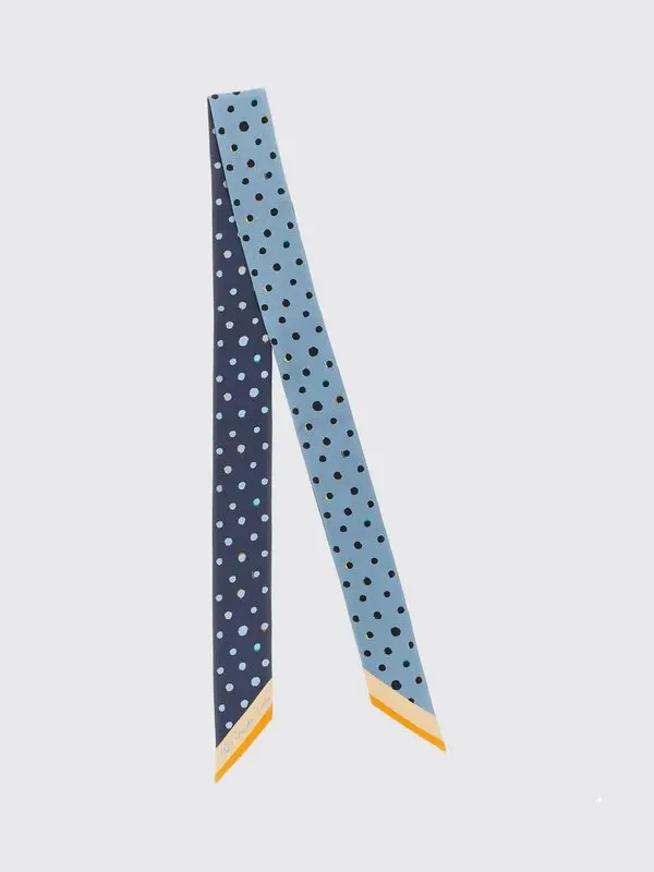 Fendi Beveled Polka Dot Silk Bandeau - Fa01