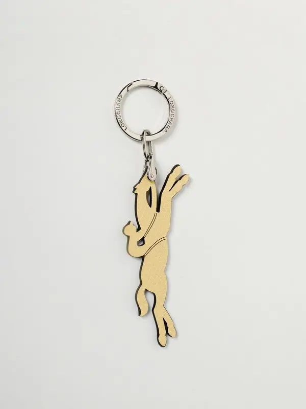 Longchamp Le Pliage Grenade" Keyring Charm - Yellow