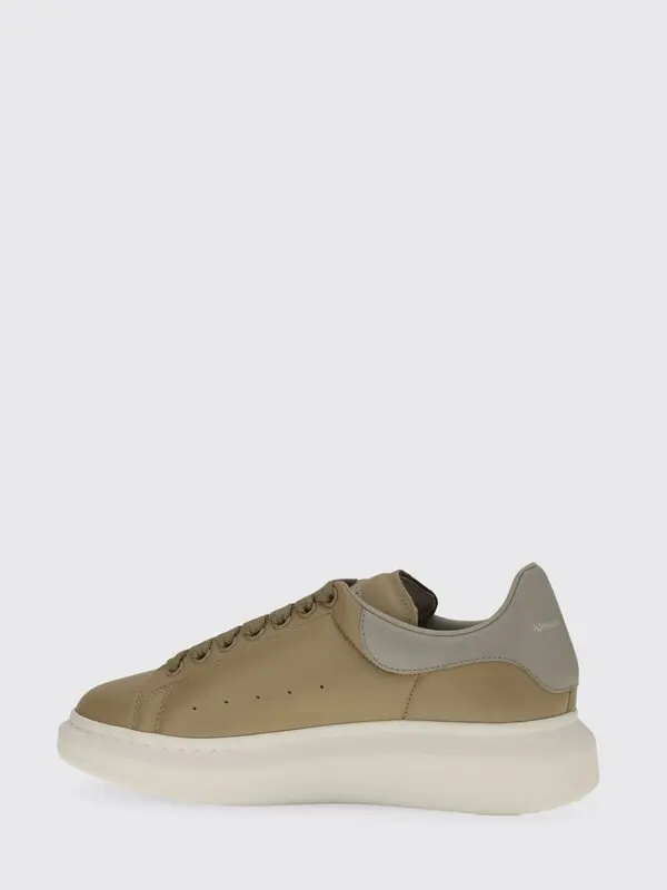 Alexander McQueen Oversize Bi Calfskin Sneakers With Chunky Sole