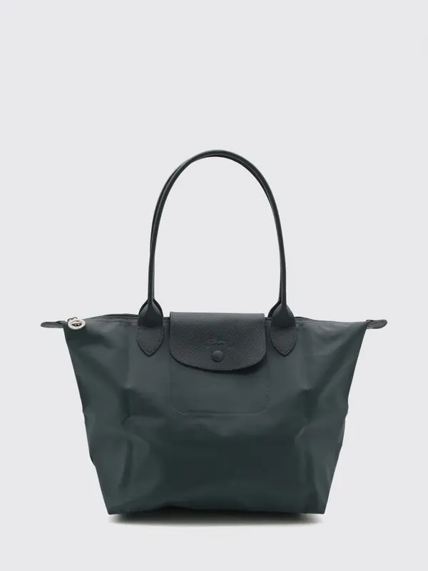 Longchamp Le Pliage One Medium Shoulder Tote Bag - Grey
