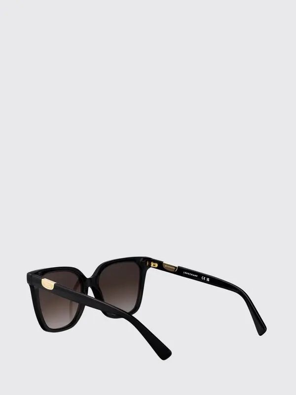 Longchamp Butterfly Cat-eye Acetate Sunglasses With Logo Embellishment