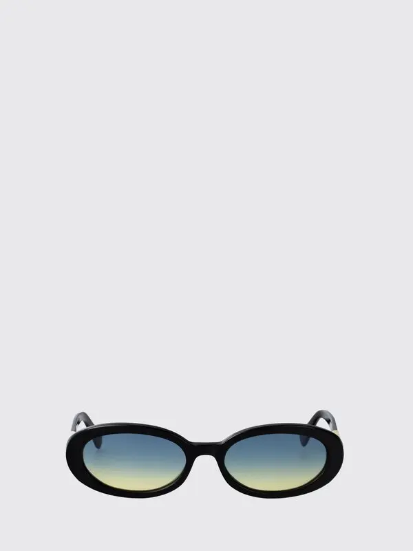 Longchamp Oval Acetate Sunglasses With Monogram Logo And Ed Lenses