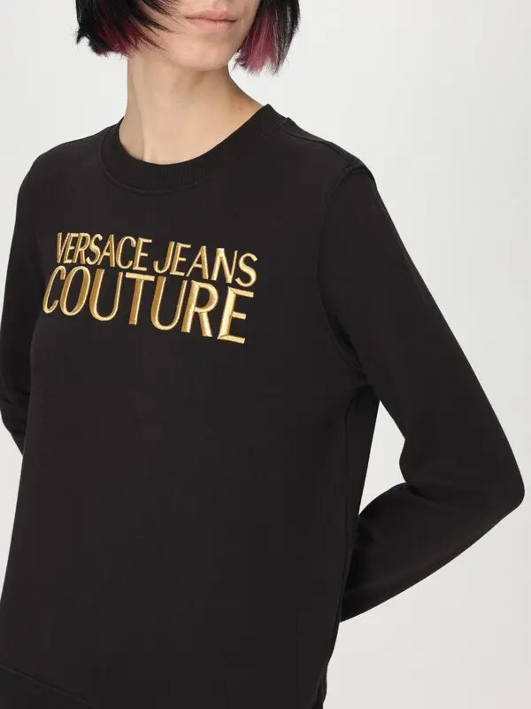 Versace Embroidered Logo Sweatshirt
