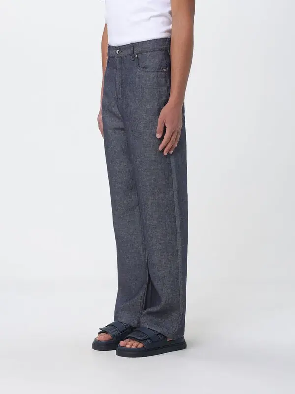 Fendi Cotton Denim Straight Jeans