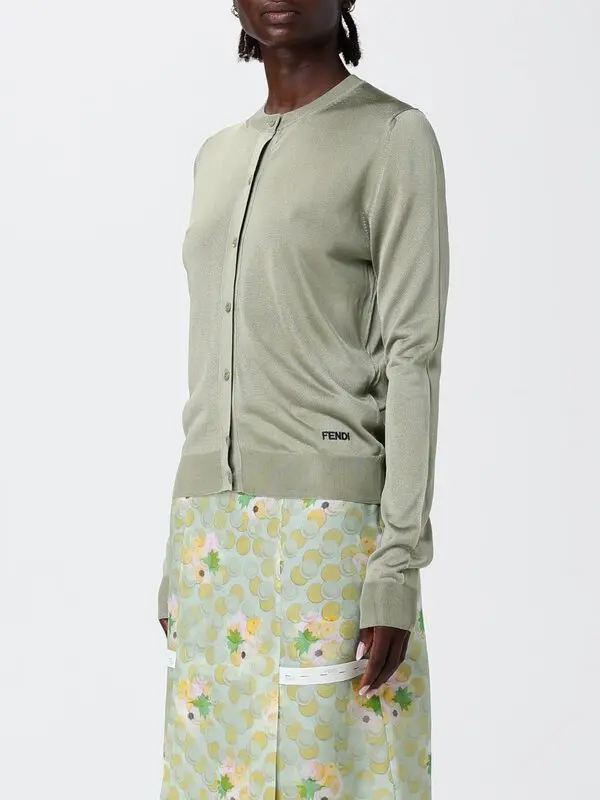 Fendi Viscose Cardigan
