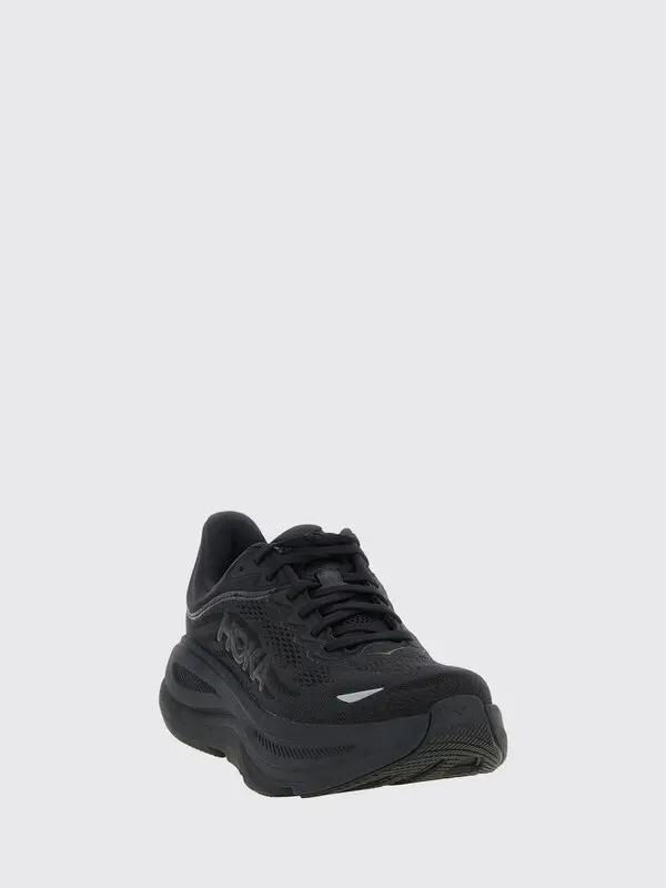 HOKA® Bondi Technical Mesh Lace-up Sneakers - Black