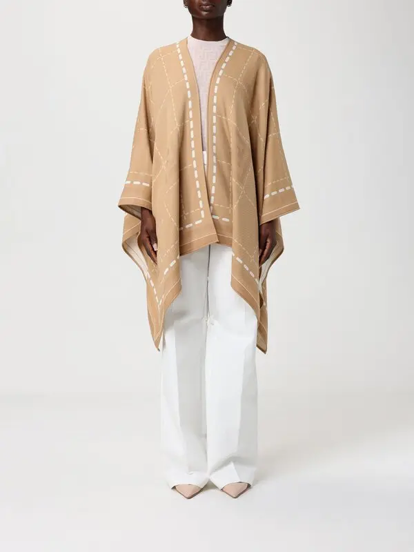 Fendi Wool Cape
