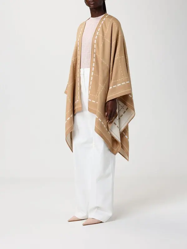 Fendi Wool Cape