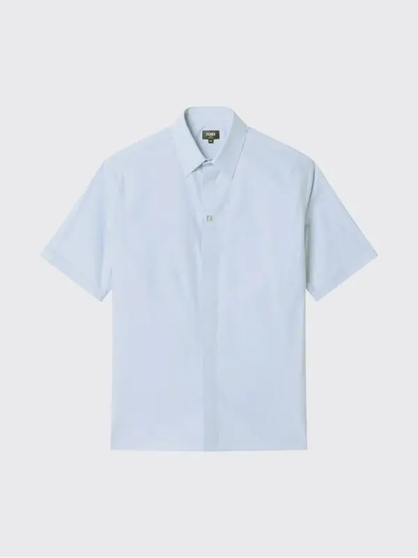 Fendi Casual Cotton Shirt - Grey