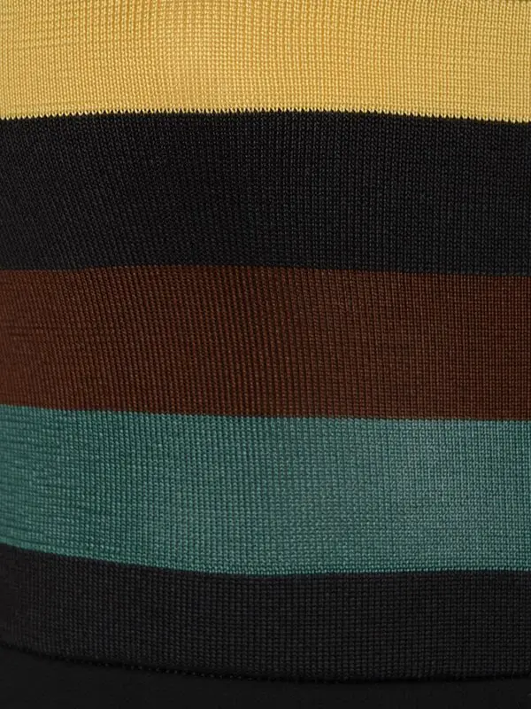 Saint Laurent Viscose Jersey Dress