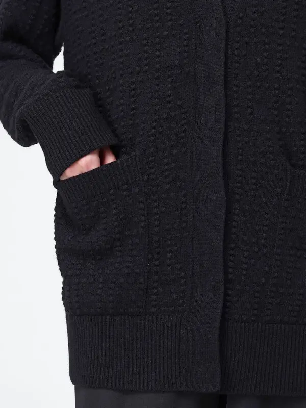 Fendi Textured Knit Cardigan