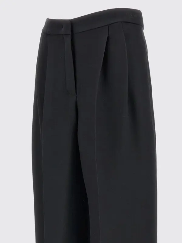 Fendi Wool Blend Palazzo Pants