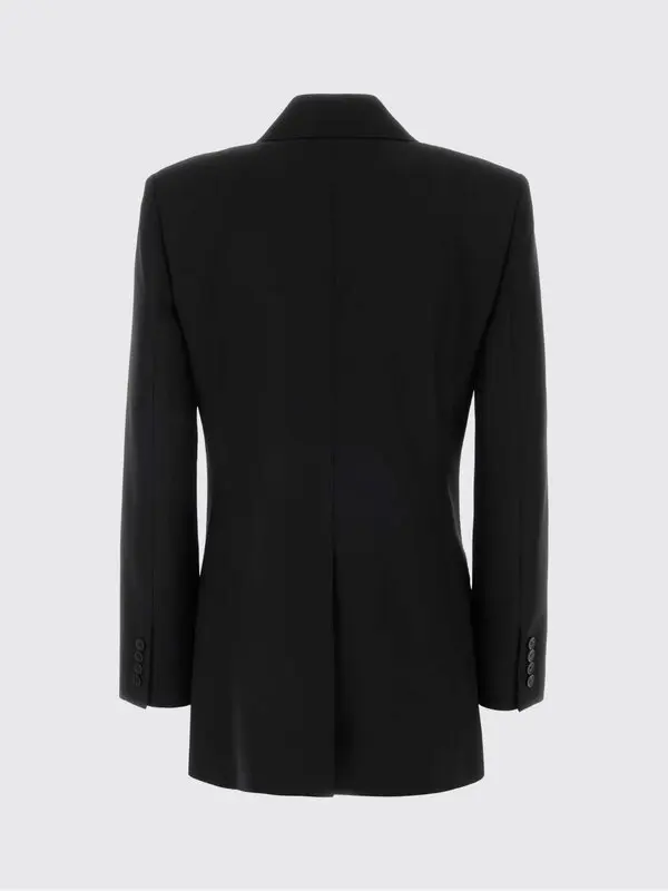 Saint Laurent Double Breasted Virgin Wool Blazer
