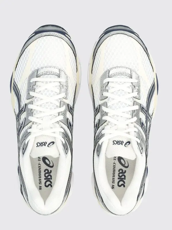 Asics Gel-cumulus 16 Mesh And Rubber Low Top Sneakers - Silver