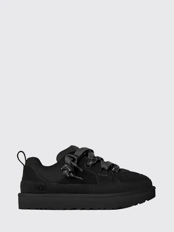 UGG Lo Lowmel Suede And Mesh Sneakers