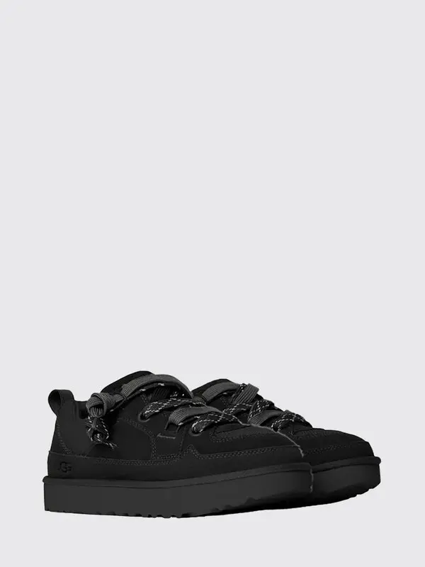 UGG Lo Lowmel Suede And Mesh Sneakers