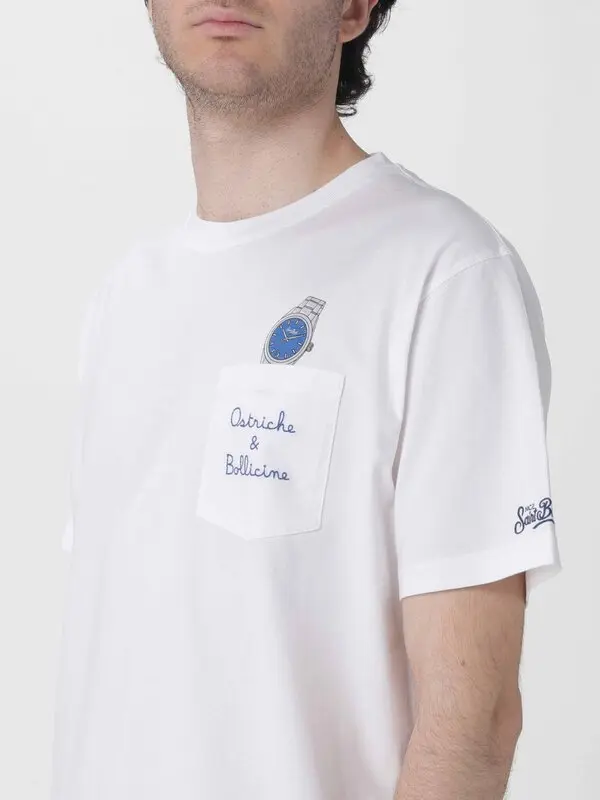 MC2 SAINT BARTH Cotton T-shirt With Logo