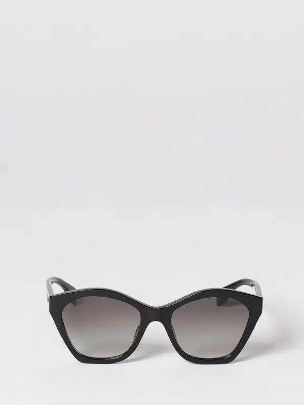 Fendi Oversized Irregular Shaped Sunglasses In Acetate With Logo