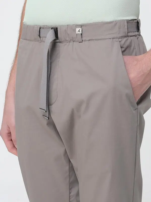 MYTHS Drawstring Cotton Blend Trousers