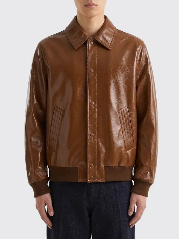 Fendi Shiny Leather Jacket