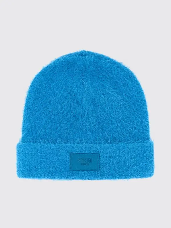 Fendi Furry Fabric Hat