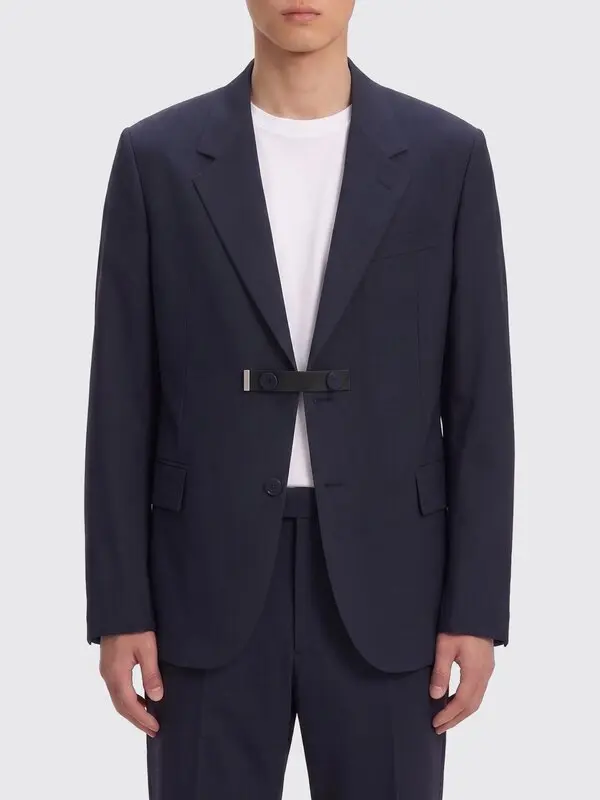 Fendi Single-breasted Wool Blazer