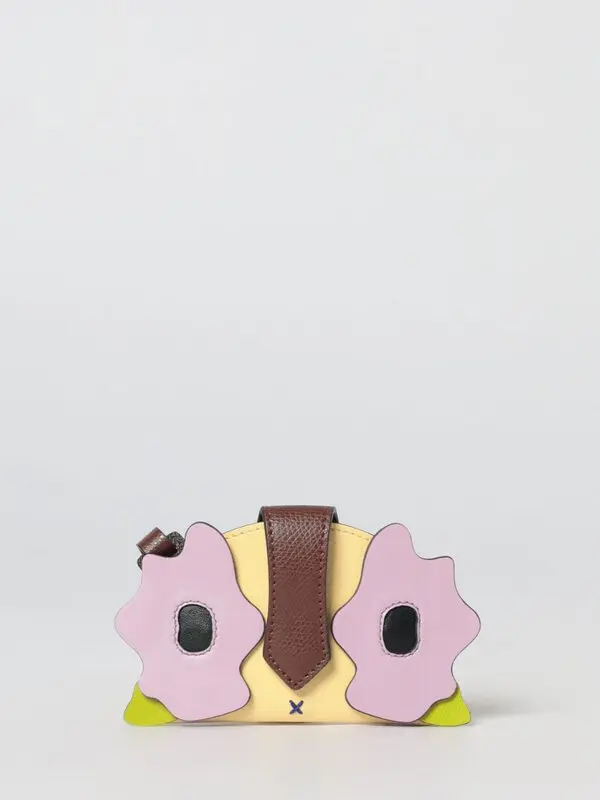 Fendi Best Friends Forever Leather Credit Card Holder - Pink