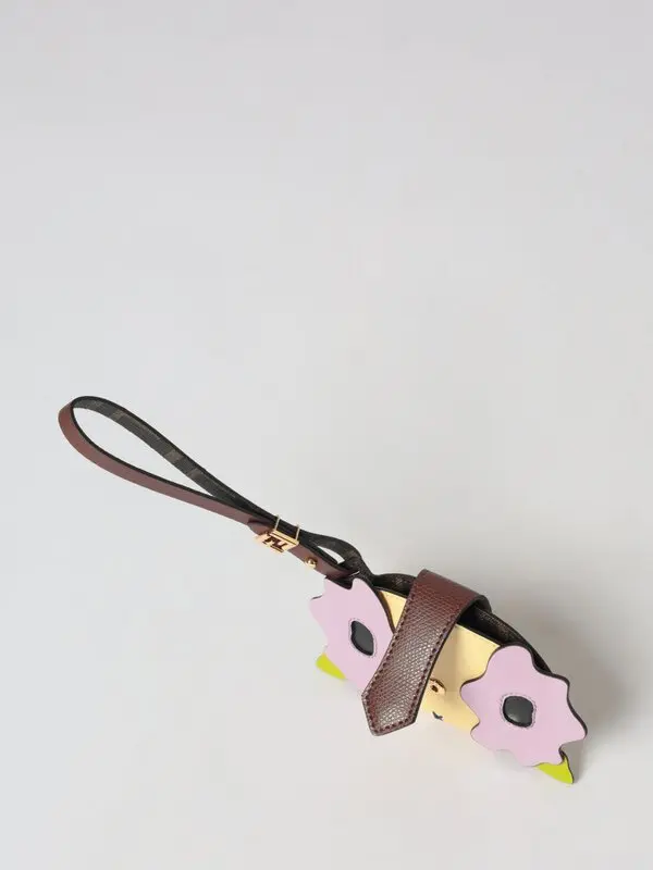 Fendi Best Friends Forever Leather Credit Card Holder - Pink