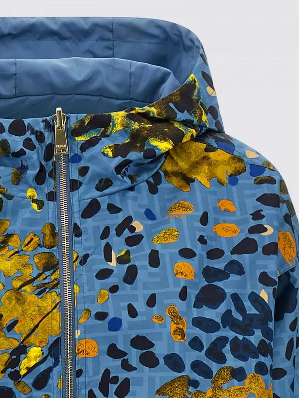 Fendi Polyester Hooded Jacket