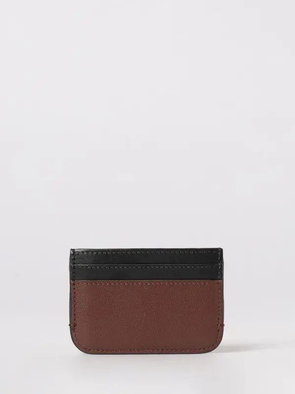 Fendi Leather Credit Card Holder