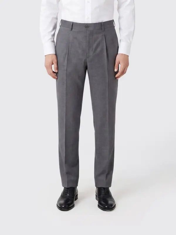 SANTANIELLO Tailored Virgin Wool Trousers