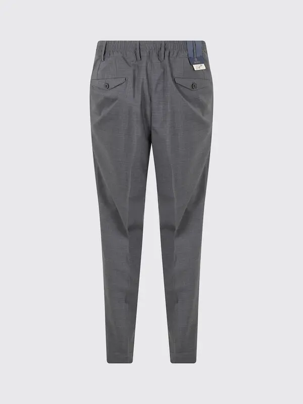 SANTANIELLO Tailored Virgin Wool Trousers