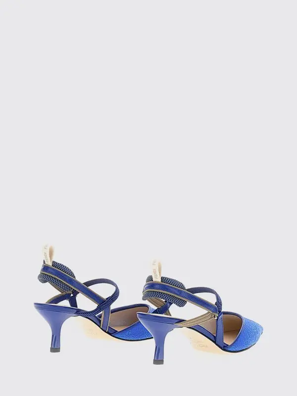 Fendi Colibrì Lite Slingback With Floral Motif