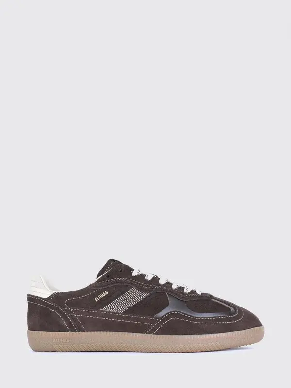 ALOHAS Block Leather And Suede Sneakers - Cocoa