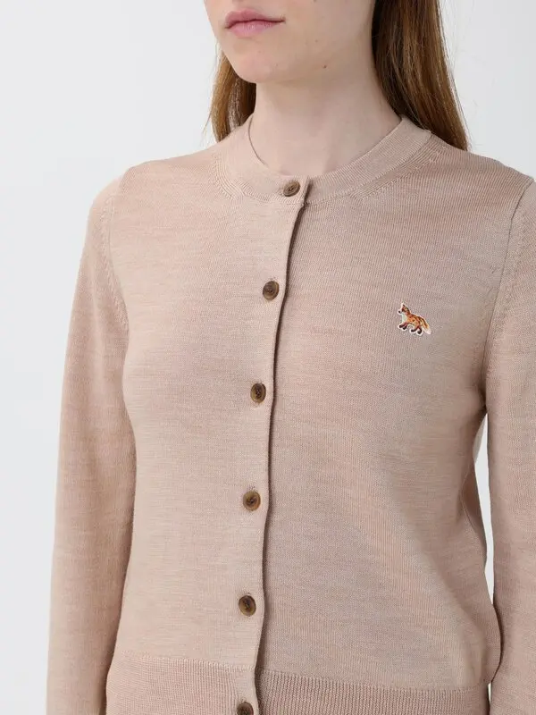 Maison Kitsuné Crew Neck Cardigan