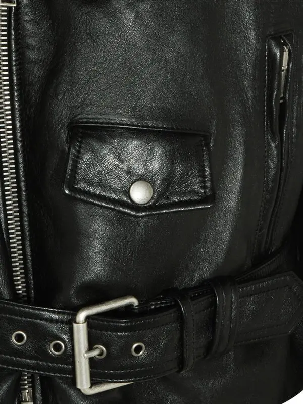 Saint Laurent Leather Biker Jacket