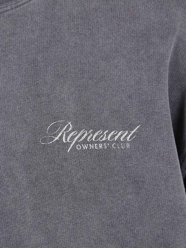 REPRESENT Distressed Logo Hoodie