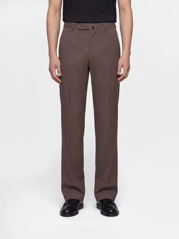 Incotex Tailored Trousers In Stretch Cotton