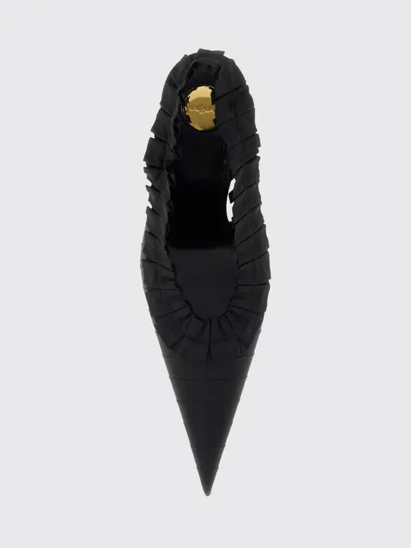 Saint Laurent Ruffled Slingback Pumps
