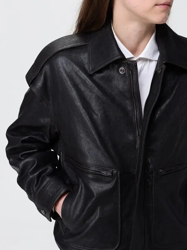 Saint Laurent Lambskin Leather Jacket