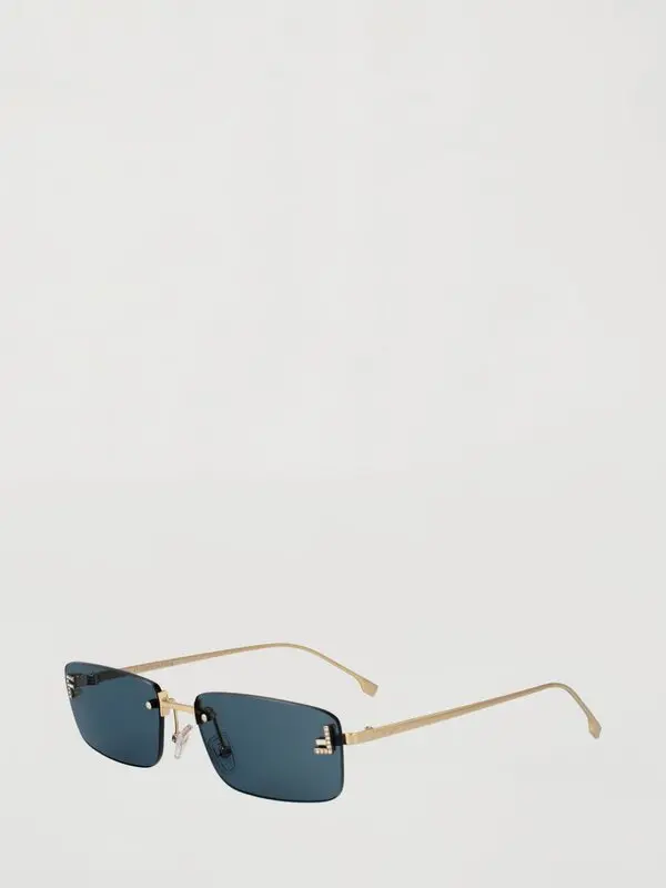 Fendi First Sunglasses In Metal - Blue