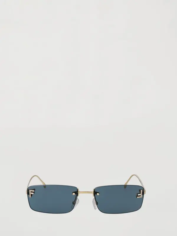 Fendi First Sunglasses In Metal - Blue