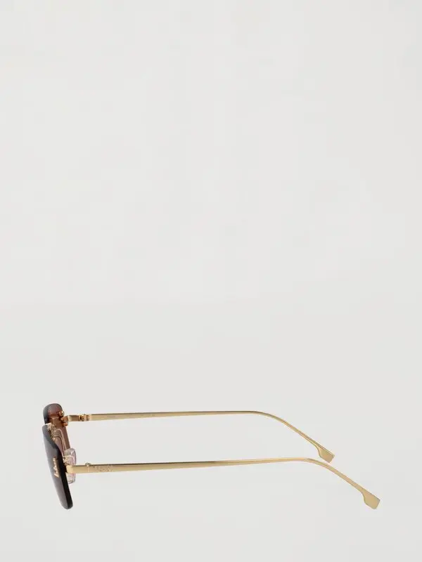 Fendi First Model Rectangle Sunglasses - Red