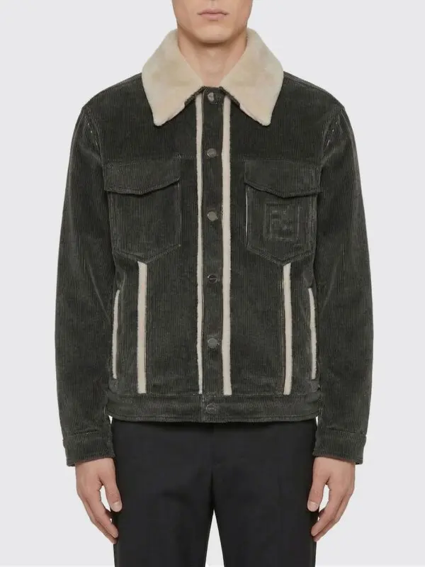 Fendi Classic Corduroy Jacket