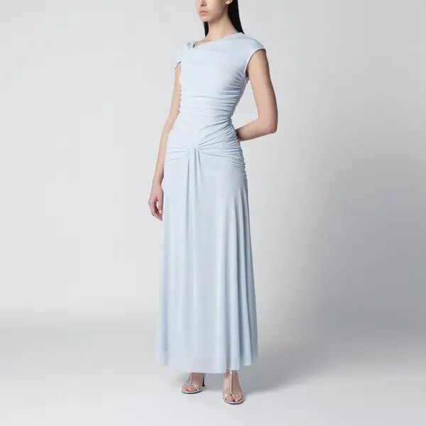 ROTATE BY BIRGER CHRISTENSEN Asymmetrical One-shoulder Maxi Dress