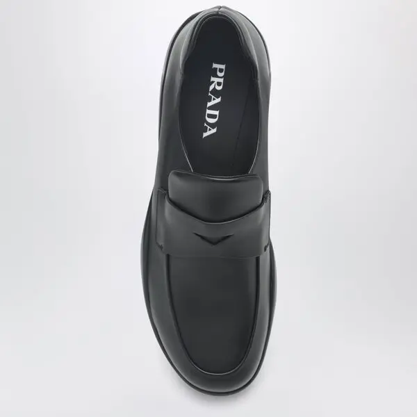 Prada Leather Toblach Loafers