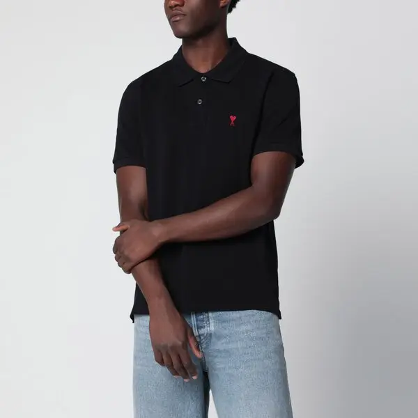 AMI Paris De Coeur Polo Shirt