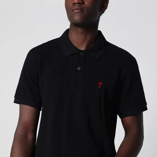 AMI Paris De Coeur Polo Shirt
